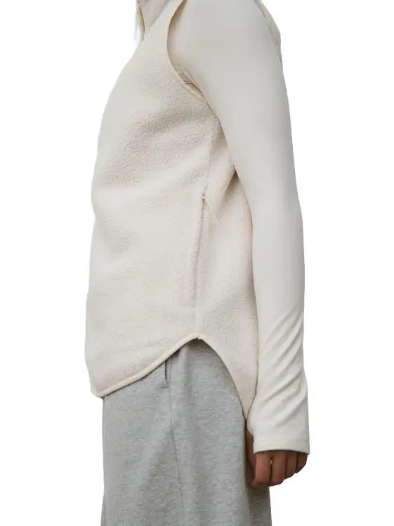 H&M Teddy Sports Gilet - Ivory