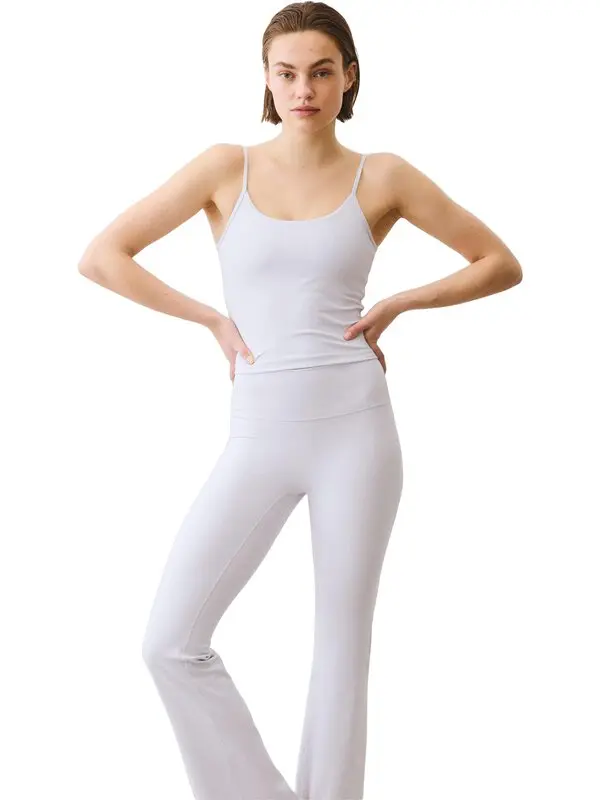 H&M Flared Yoga Leggings With Softmove™ Technology - Lilac