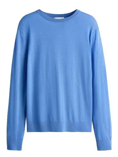 H&m Merino Wool Jumper - Blue