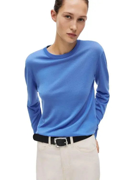 H&m Merino Wool Jumper - Blue