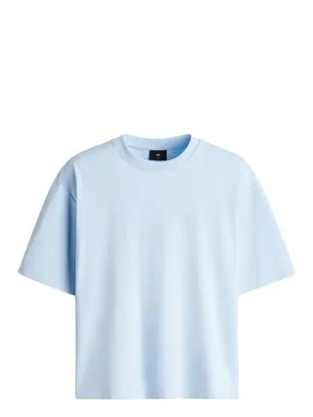 H&m Oversized Fit T-shirt - Light Blue