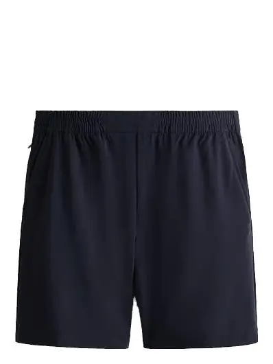 H&m Four-way Stretch Regular Fit Shorts - Navy Blue