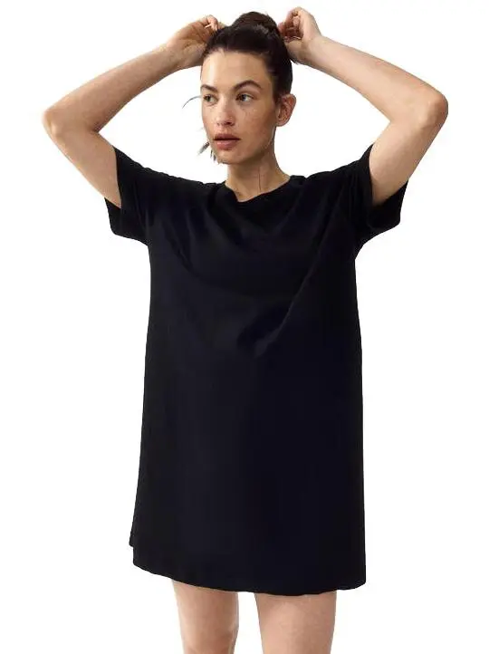 H&m Mama T-shirt Nursing Dress - Black