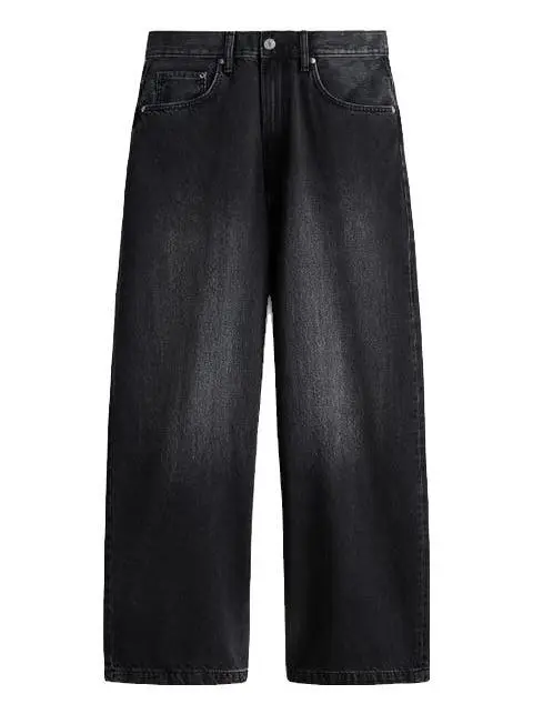 H&m Super Baggy Jeans - Dark Denim Gray