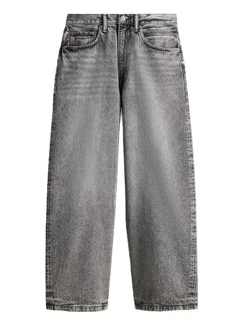 H&m Super Baggy Jeans - Denim Gray