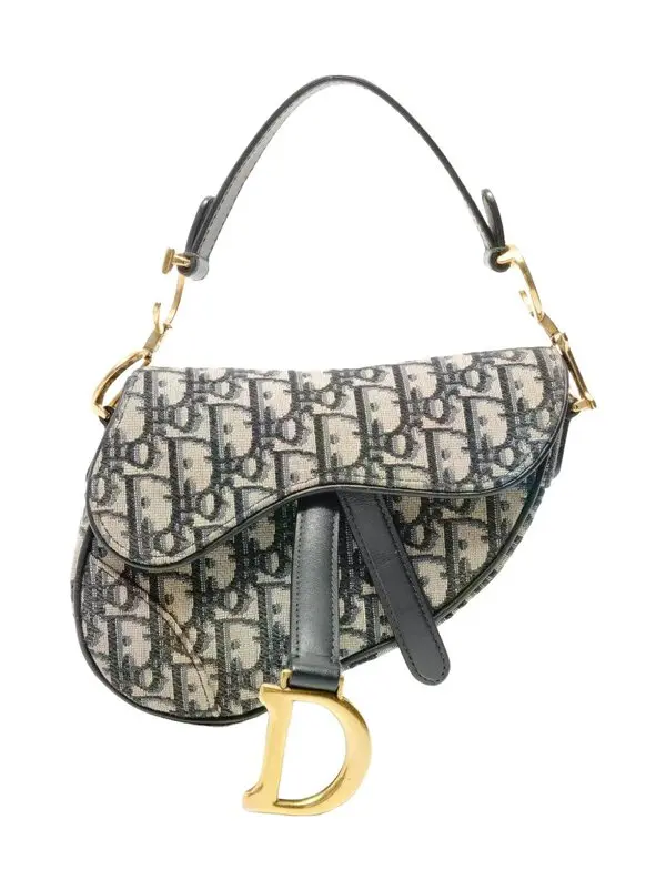 Dior Saddle Trotter Shoulder Bag - Neutrals