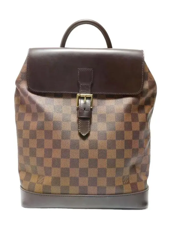 LOUIS VUITTON Soho Damier Ebene Backpack - Brown