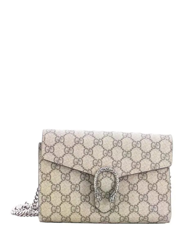 Gucci Dionysus Gg Coated Canvas Small Crossbody Bag - Brown