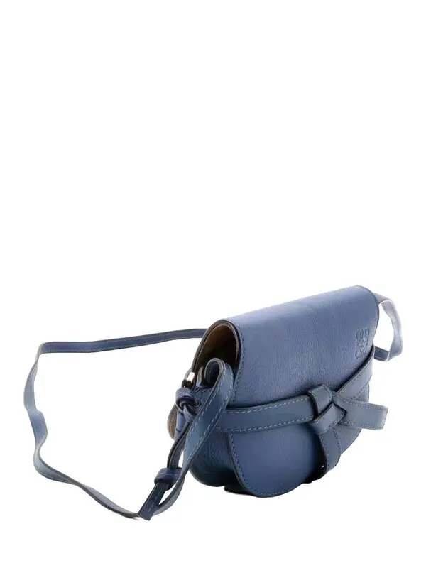 Loewe Gate Shoulder Bag Leather Mini - Blue