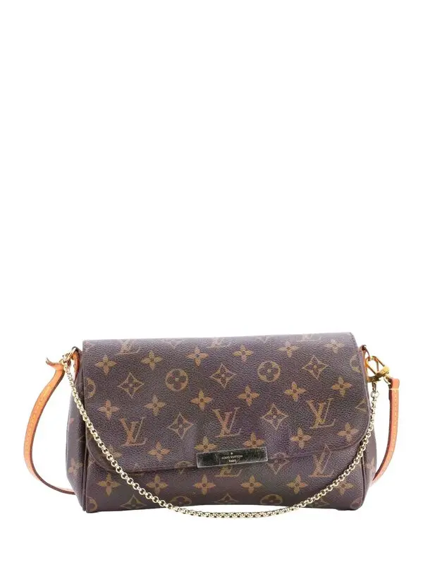 LOUIS VUITTON Monogram Canvas Mm Crossbody Bag - Brown