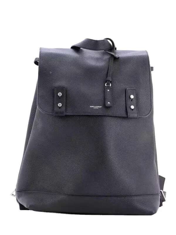 Saint Laurent Sac De Jour Leather Medium Backpack - Black