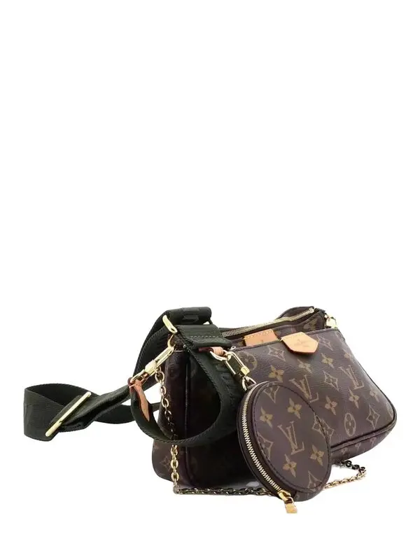 LOUIS VUITTON Monogram Canvas Multi Pochette Accessoires Bag - Brown