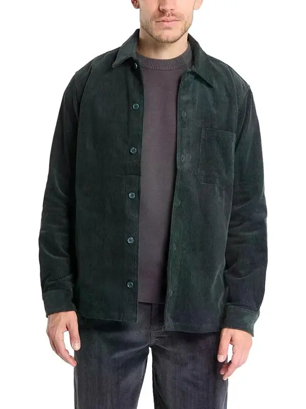 SAMSOE SAMSOE Corduroy-textured Jacket - Green