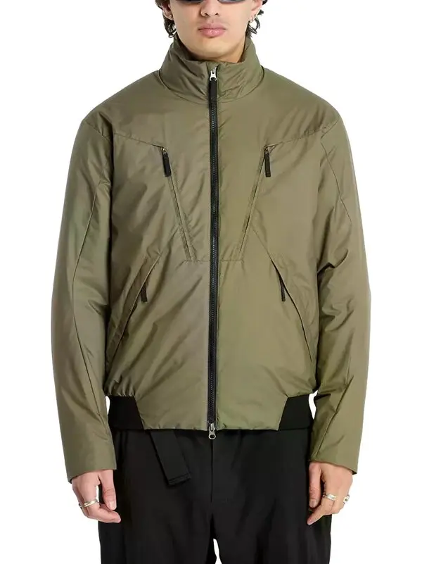 TILAK High-neck Zip-up Jacket - Green