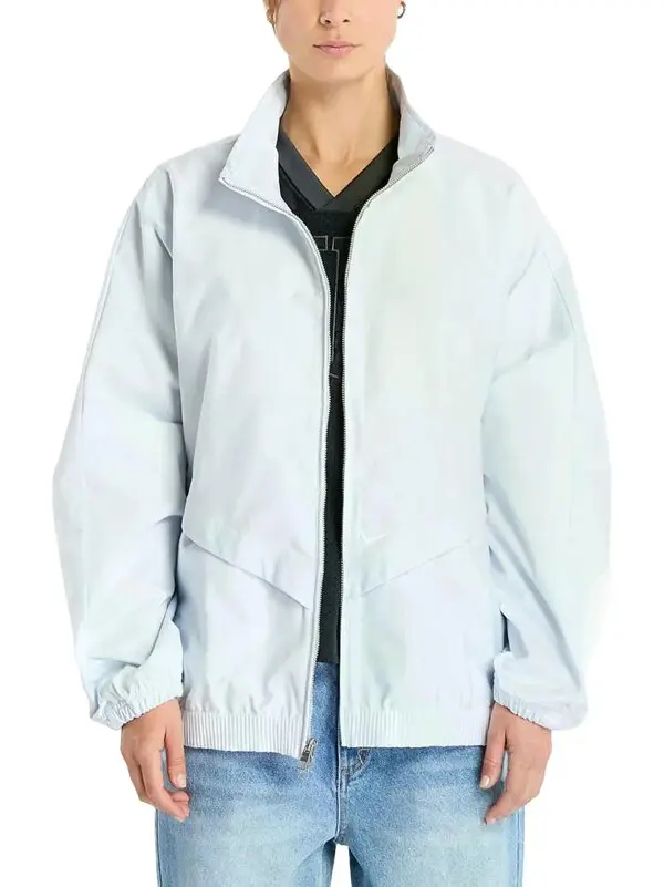 Nike Swoosh Logo Zip-fastening Jacket - Blue