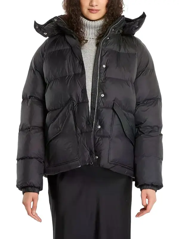 SAMSOE SAMSOE Quilted Padded Jacket - Black