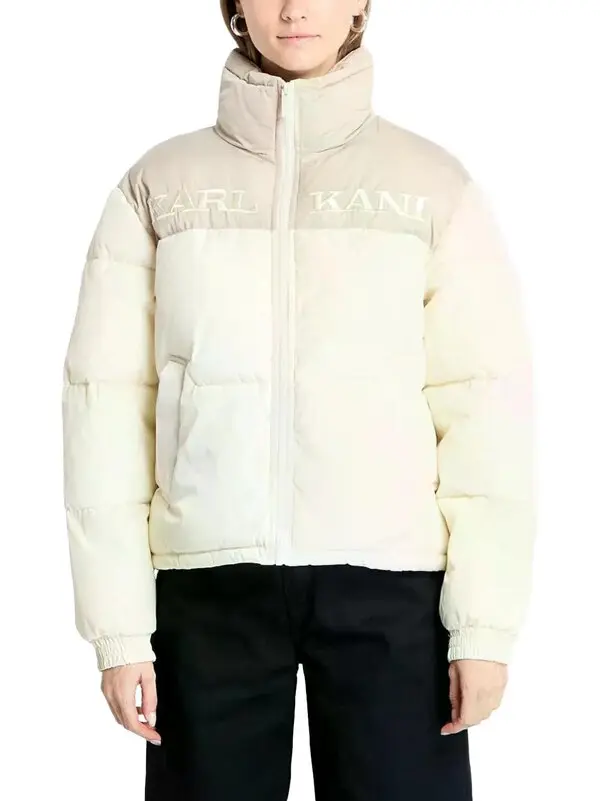 KARL KANI Retro Essential Two-tone Padded Jacket - Neutrals