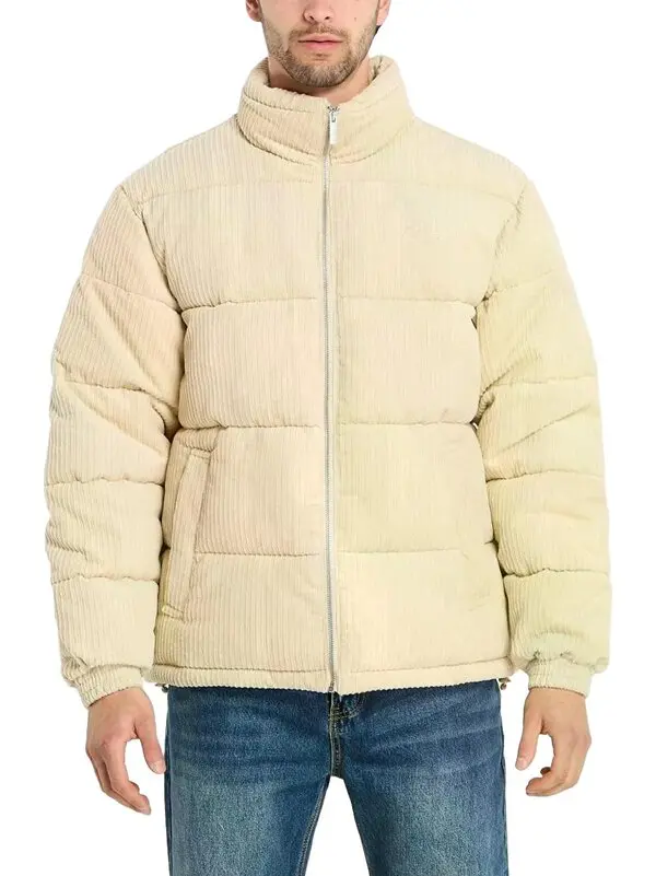 KARL KANI Corduroy Padded Jacket - Neutrals