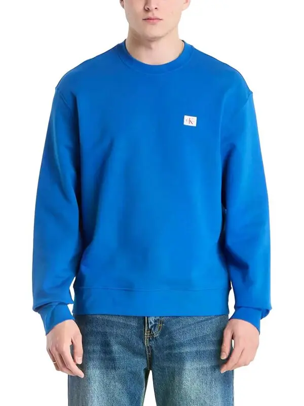 Calvin Klein Patch Sweatshirt - Blue
