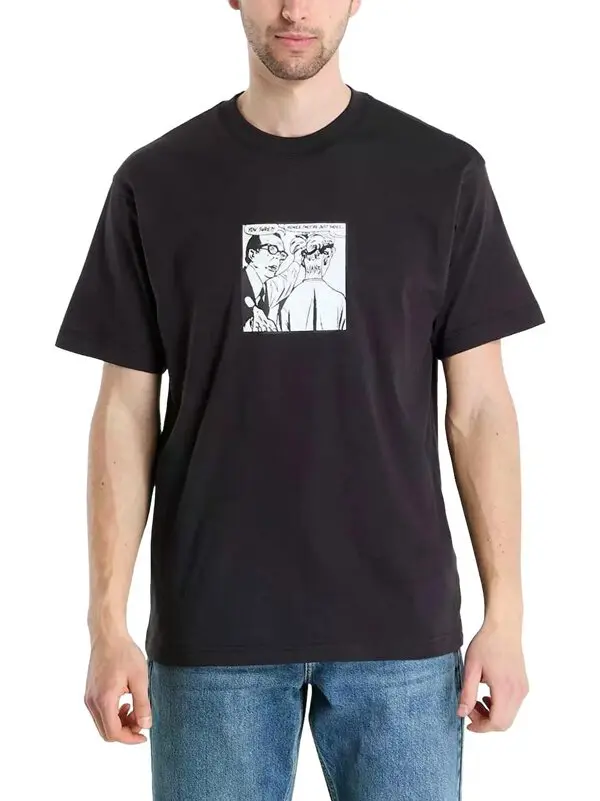 VANS They Are Just Shoes Loose Graphic-print T-shirt - Black