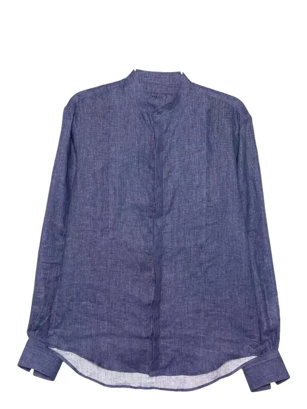 BOURRIENNE PARIS X Nocturne Linen Shirt - Blue