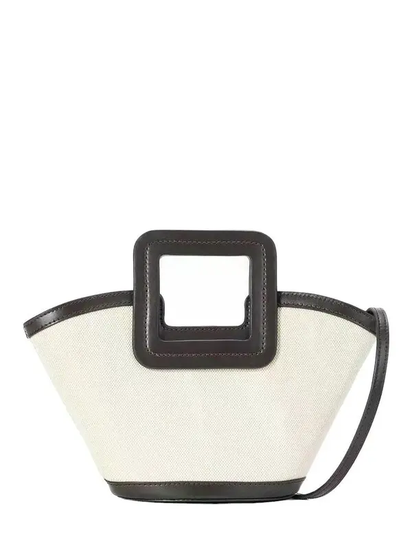 Staud Mini Shirley Bucket Bag - White
