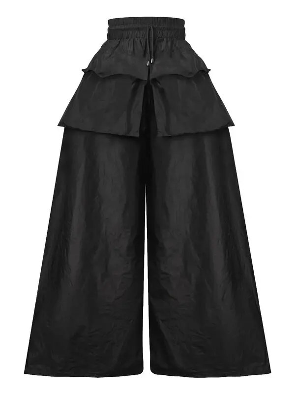 SANCTUMUM Akira Wide Leg Pants - Black