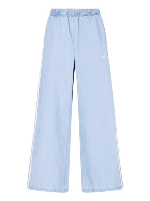 Adidas Firebird Denim Pants - Light Blue