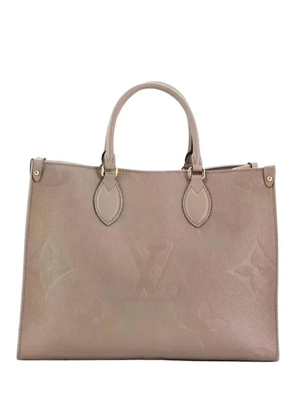 LOUIS VUITTON Onthego Monogram Empreinte Giant Mm Tote Bag - Neutrals