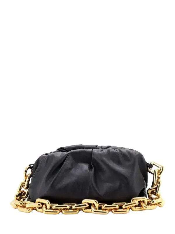 Bottega Veneta The Chain Pouch Shoulder Bag - Black