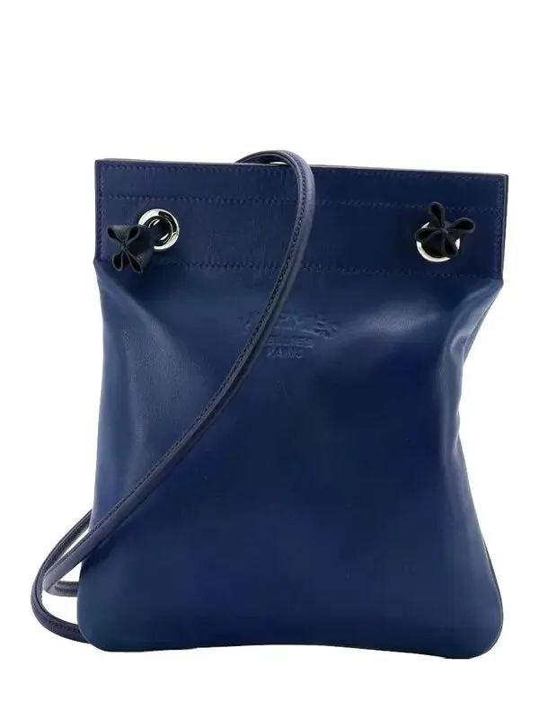 Hermès Aline Bag Milo Lambskin And Swift Mini Crossbody Bag - Blue