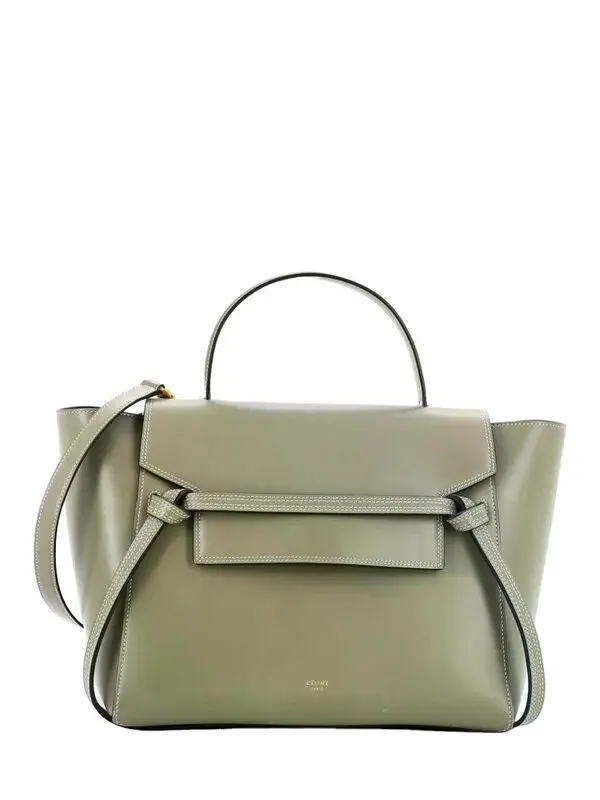 Celine Belt Bag Smooth Calfskin Micro Shoulder Bag - Green