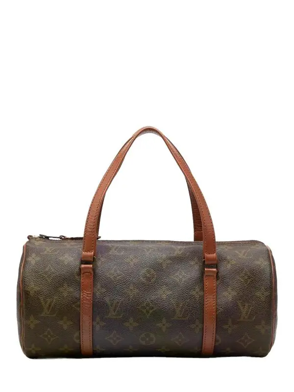 LOUIS VUITTON Monogram Canvas Papillon 30 Handbag - Brown