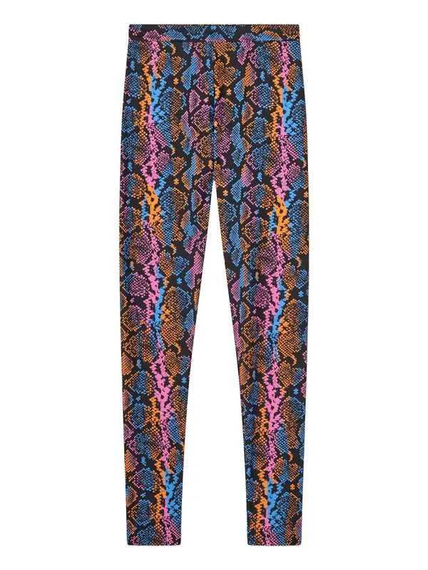 Versace Printed Leggings - Multicolor