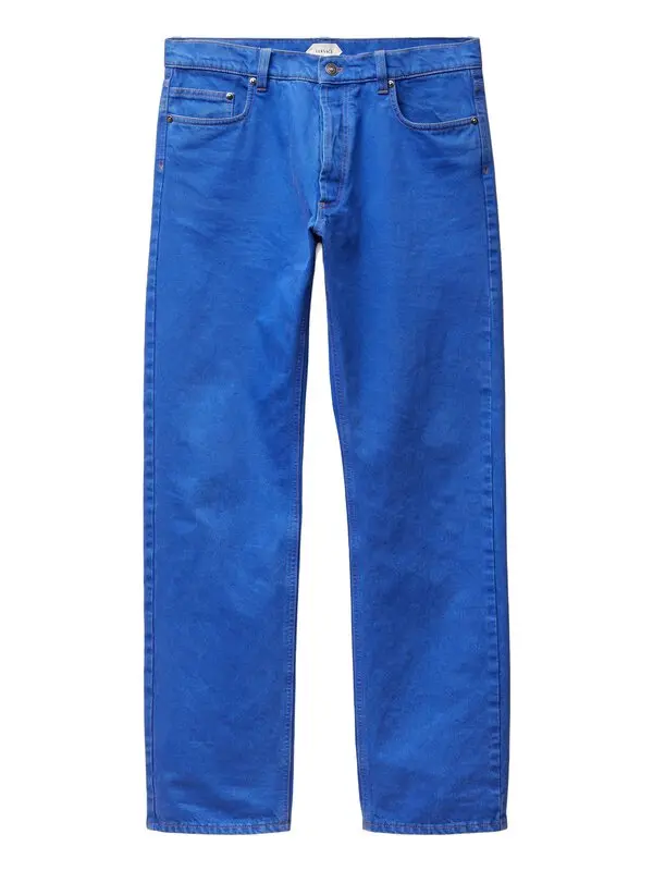 Versace Straight Leg Jeans - Blue