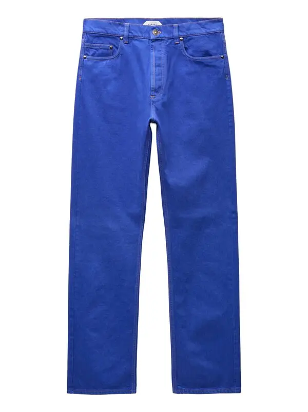 Versace Straight Leg Jeans - Blue