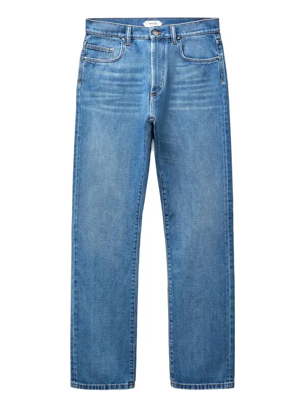 Versace Straight Leg Jeans - Blue