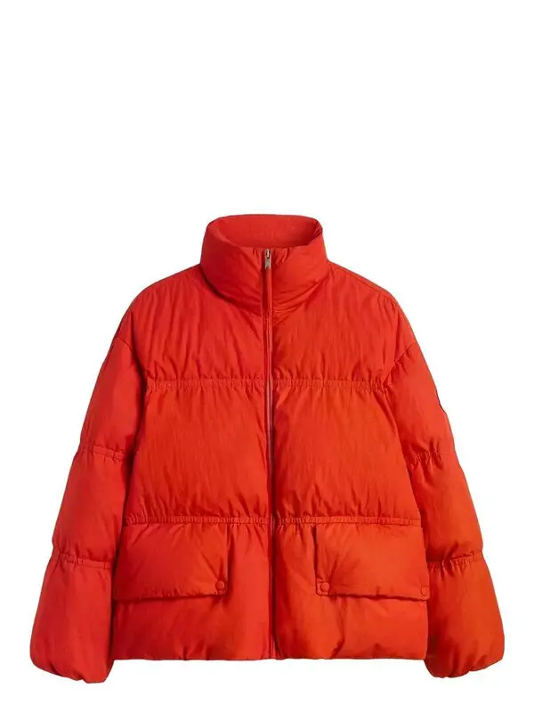 JIL SANDER X Moncler Quilted Zip-up Puffer Jacket - Red