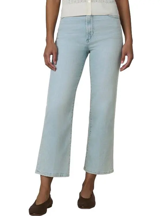 Joe's Jeans Blake High Waist Crop Wide Leg Jeans - Lunetta