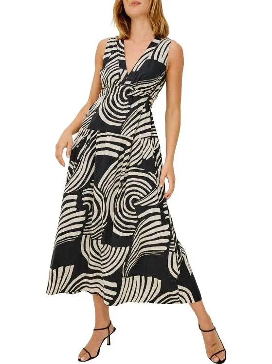 Rails Genevieve Tiered Sundress - Onyx Waves