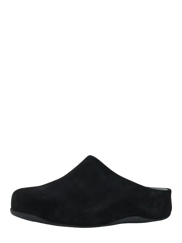 Fitflop Shuv Suede Clogs - Black
