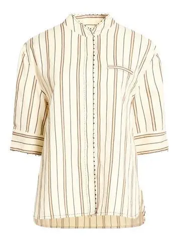 Paul & Joe Striped Cotton Shirt - White