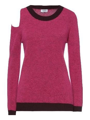 Liu Jo Acrylic, Polyamide, Wool, Elastane, Viscose Sweater - Fuchsia