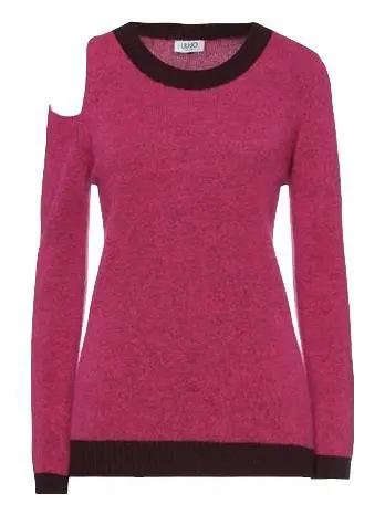 Liu Jo Acrylic, Polyamide, Wool, Elastane, Viscose Sweater - Pink