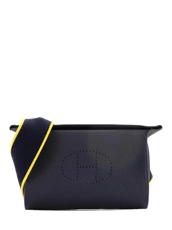 Hermès Videpoches Bag Togo - Blue/ Blue/ Yellow