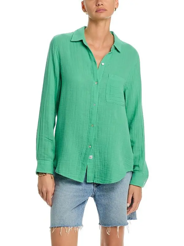 Rails Ellis Cotton Shirt - Clover