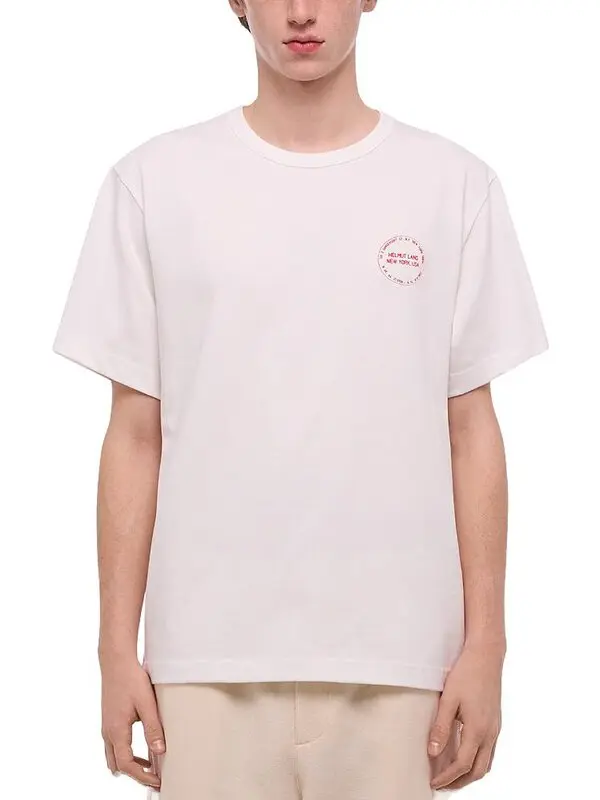 Helmut Lang Stamp Tee - Optic White