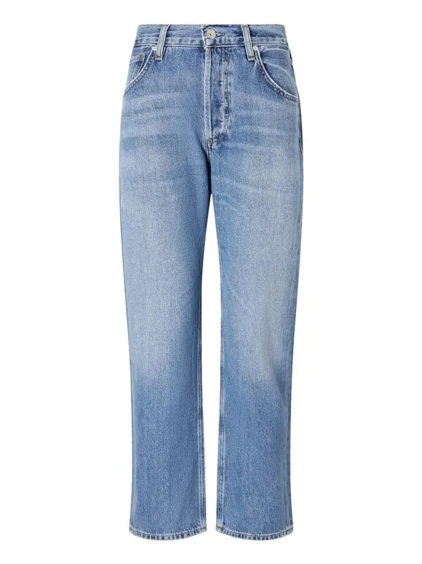 Citizens Of Humanity Winslow Mid-rise Straight-leg Jeans - Blue