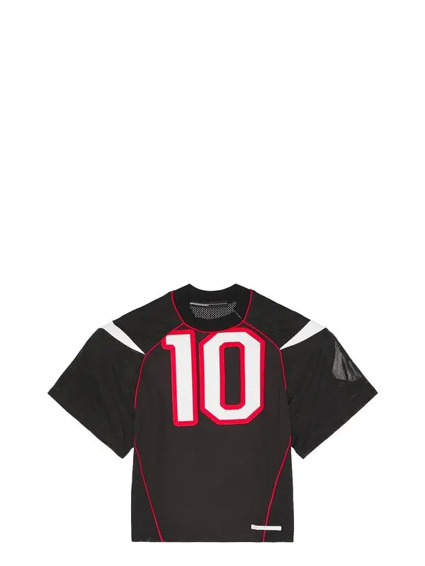 SPENCER BADU Mesh Jersey - Black
