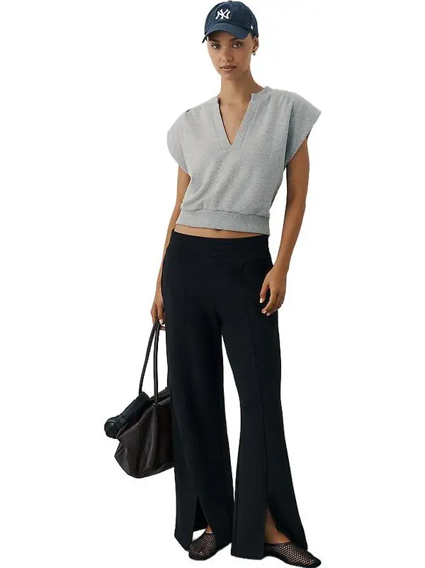 NATION LOS ANGELES Lincoln Knit Pants - Black